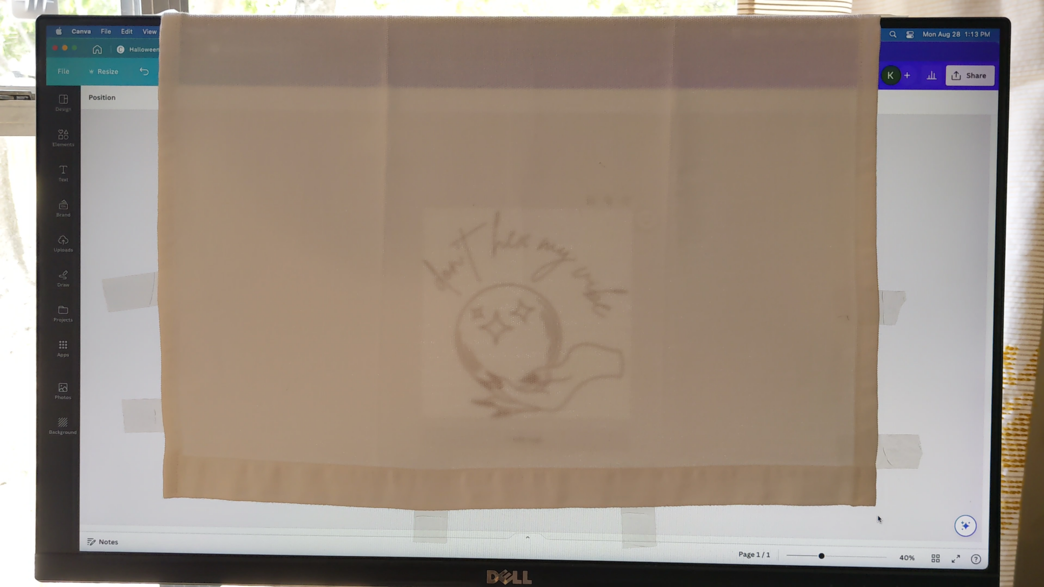 DIY Halloween Hand Embroidery - Simply Gold Studio